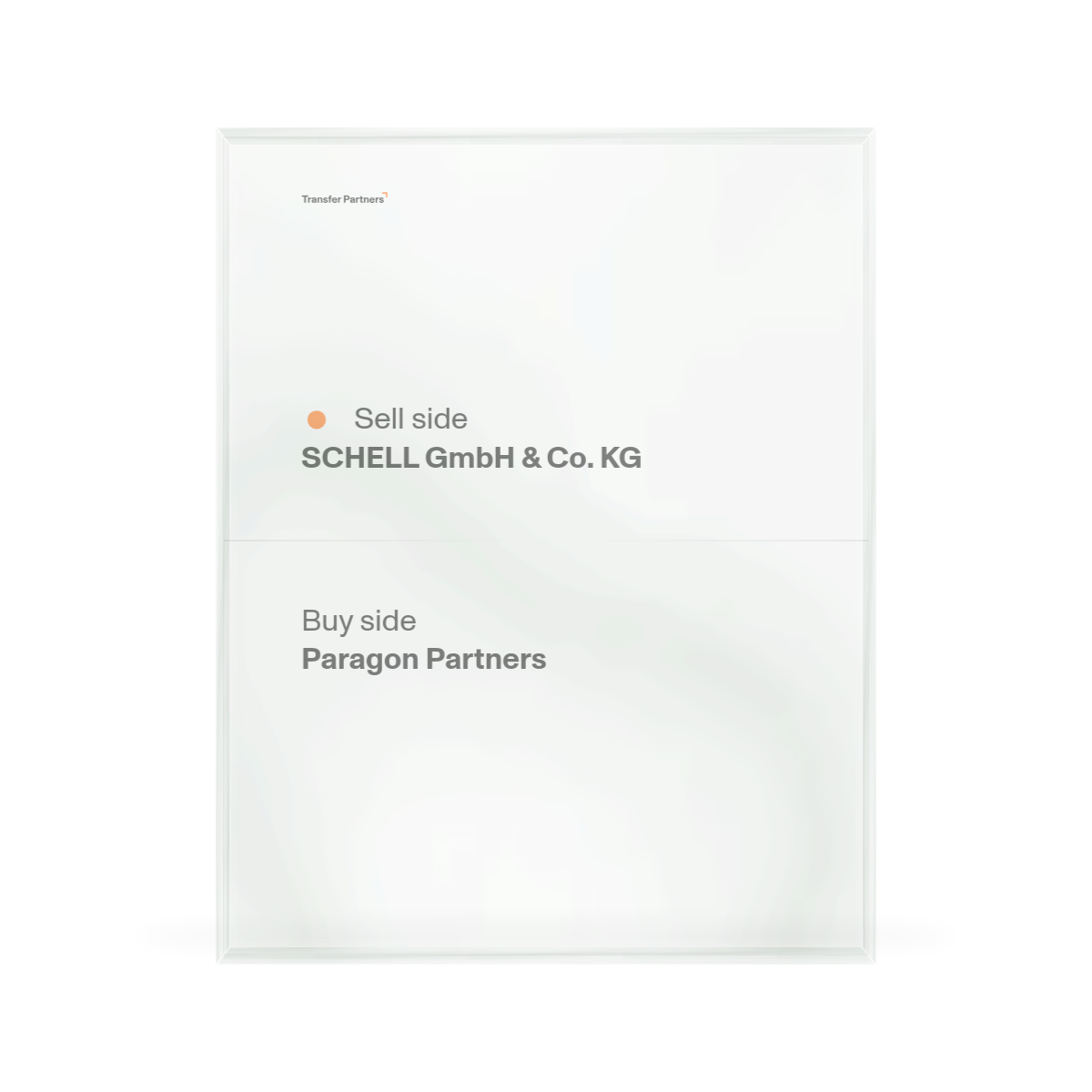 Paragon Partners erwirbt Schell GmbH & Co. KG